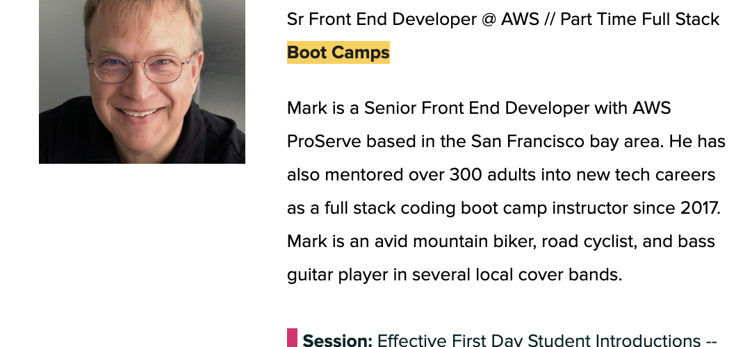 Mark Carlson – UI Architect, Full Stack Web Developer – San Francisco ...